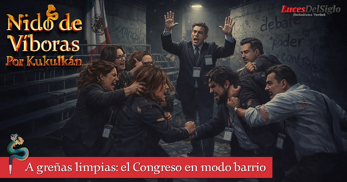 A greñas limpias: el Congreso en modo barrio - Luces del Siglo