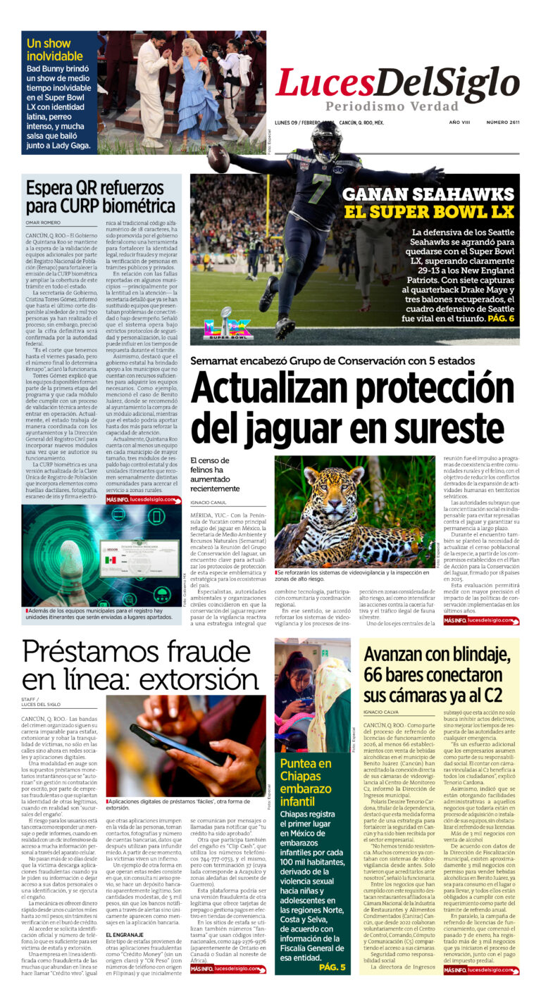 Lunes 09 de febrero de 2026 - Luces del Siglo